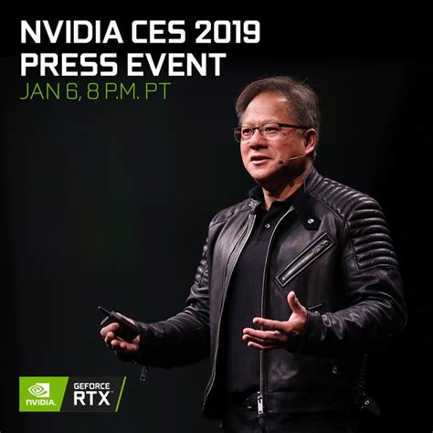 Watch The NVIDIA CES 2019 Press Event & CEO Jensen Huang's Opening ...