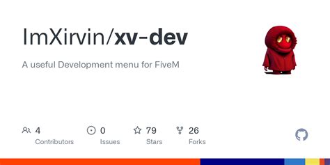 Github Imxirvinxv Dev A Useful Development Menu For Fivem