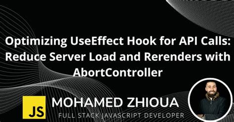 how to use abortcontroller for api calls mohamed 🟣 zhioua posted on
