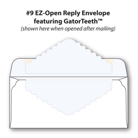 Ez Open 9 Reply Envelopes Sheppard Envelope