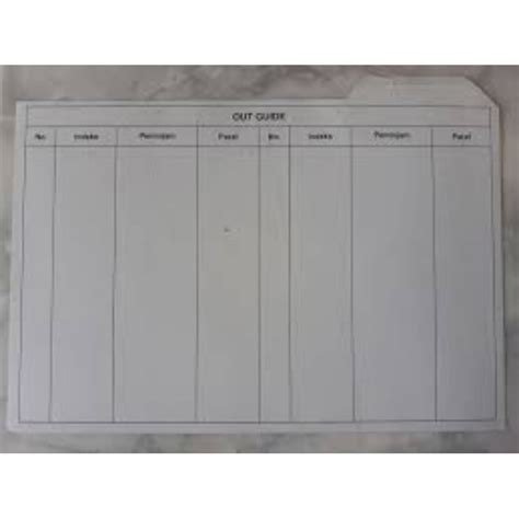 jual hanging file folder guide hang map gantung map arsip sekat arsip