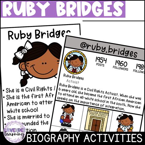 Ruby Bridges Printable Coloring Pages 2025