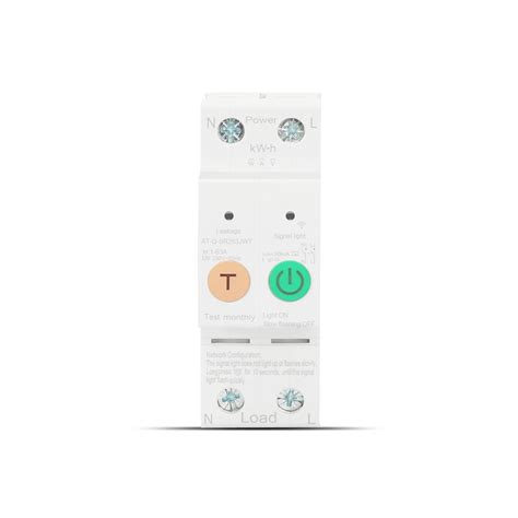 Tuya Smart Energy Meter Kwh Metering Monitoring Circuit Breaker Timer Relay With Leakage