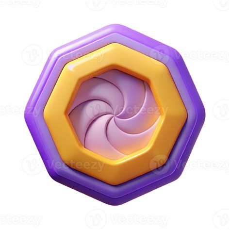 Sumptuous Intense Bohemian Octagonal Badge Featuring A Bold