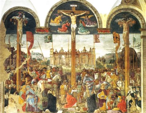 La Crucifixión De Giovanni Donato Da Montorfano