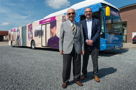 Van Hool Bouwt Albert I Bus Foto Hln Be