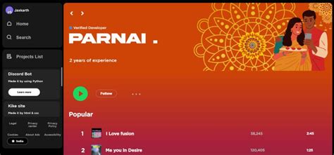 Portfolio Codingjourney Github Webdevelopment Techinnovation Ai Parth Chilwerwar