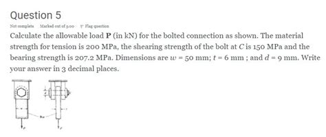 Solved Question Not Complete Marked Out Of Flag Chegg