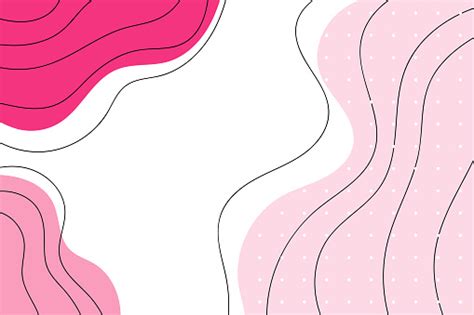 추상 적인 핑크 색상 배경입니다 리퀴드 스타일 미니멀 한 아트 워크 포스터 웹 배너 벽지 패브릭 프린트 용 디자인 고객 참여에 대한 스톡 벡터 아트 및 기타 이미지 Istock