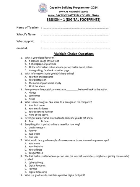 multiple choice questions pdf