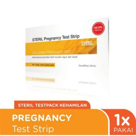 Jual Steril Pregnancy Testalat Test Kehamilantestpack Shopee Indonesia