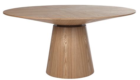 Classique Round Dining Table Natural Ash By Globewest Framing To A T