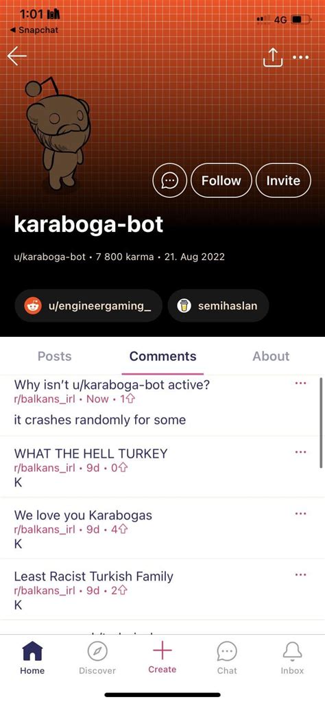 The Legend The God The Kebap The Arap U Karaboga Bot Is Back R