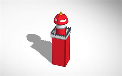 3d Design Lighthouse Tinkercad