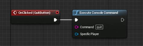 Creating A Main Menu Unreal Engine Documentation
