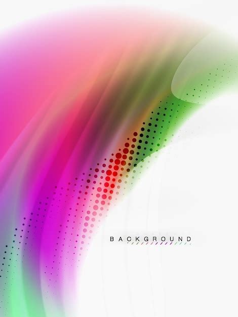 Premium Vector Background Abstract Fluid Colors Design