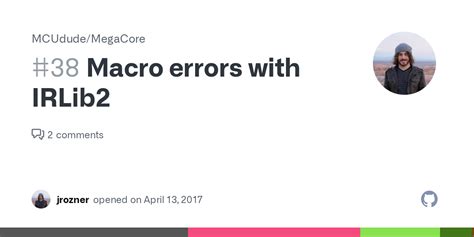 macro errors with irlib2 · issue 38 · mcudude megacore · github