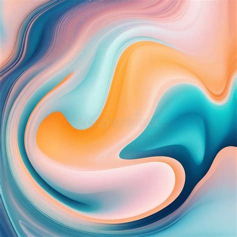 Abstract Modern Pastel Blob Background And Texture Design Pastel Blob Shape Background Stock