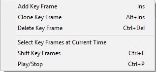 Managing Key Frames PTE AV Studio