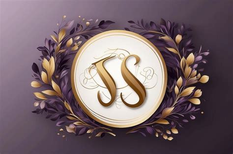 Illustration Of SS Initial Letter And Graphic Name SS Logo For Wedding Couple Monogram Logo
