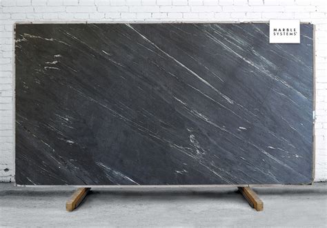 Black Honed Soapstone Slab Random