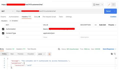 Magento2 Magento 242 Rest Api Issue With Get Current Customer