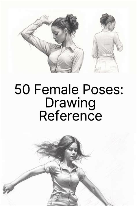 Drawing Reference Female Poses For Hairstyles