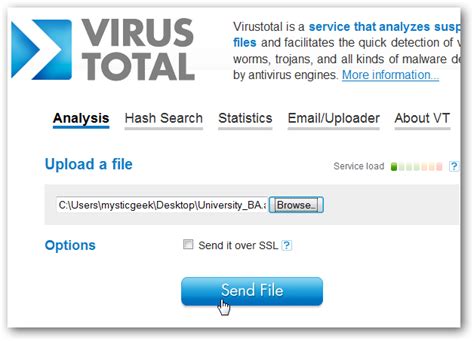 Beginner Geek Scan Files For Viruses Before Using Them
