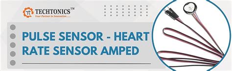 Techtonics Pulse Sensor Amped Heart Rate Sensor For Arduino Raspberry Pi Amazon In Industrial