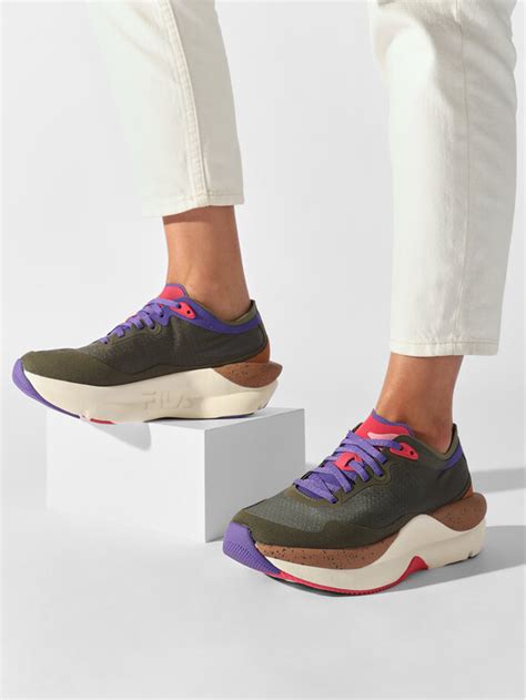 Fila Sneakersy Shocket St Rd Wmn Ffw017160012 Khaki Modivocz