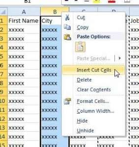How To Change Column Order In Excel 2010 Solve Your Tech