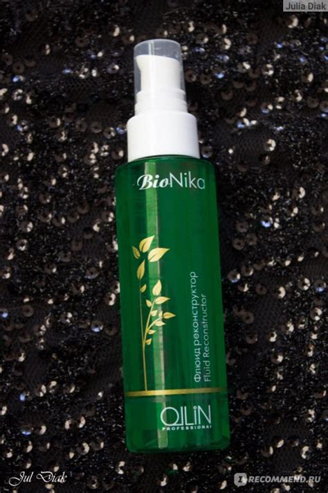 Флюид реконструктор OLLIN BioNika - «OLLIN Professional BioNika Fluid ...