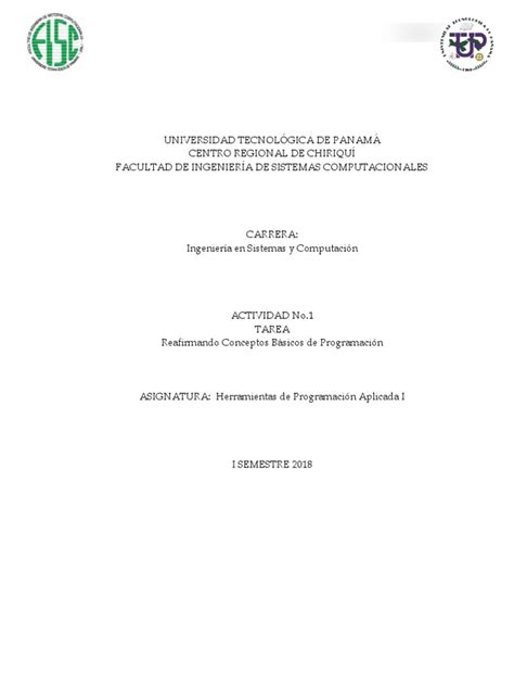 Conceptos Básicos De Programación Pdf Programa De Computadora Programación