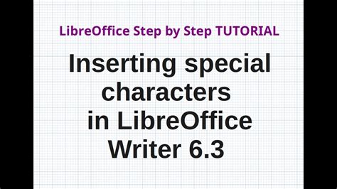 How To Add Special Characters In Libreoffice Calc At John Verran Blog