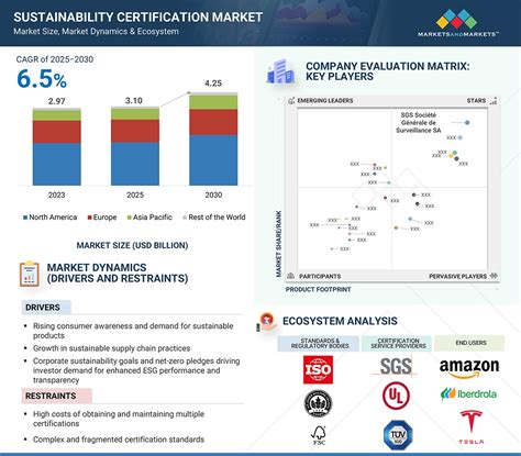 Sustainability Certification Market Revenue Trends 2025 To 2030