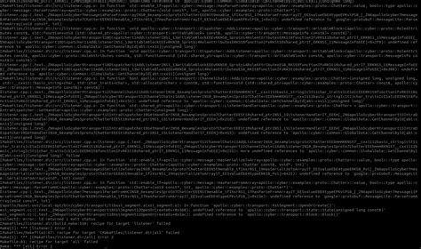 Call Cyber Libraries And Compile Listener In CMake Issue ApolloAuto Apollo GitHub