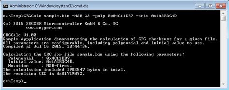 EmLib CRC