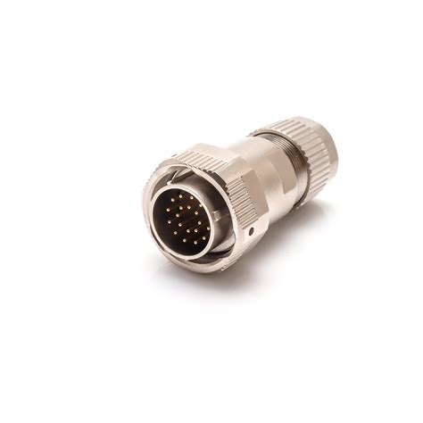 ขั้วต่อแบบ Bayonet Bm24 19p แผงเต้ารับ Pcb แบบติดแผง Amissiontech Co Ltd Amsone