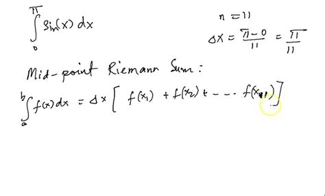 solved a formula to approximate the above integral using n