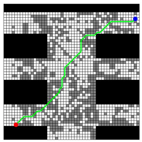 Improved A Algorithm Based Optimal Path Planning Of Rescue Robots