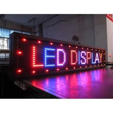 Dot Matrix Led Display Board For Advertising At Square Feet In Patna Id