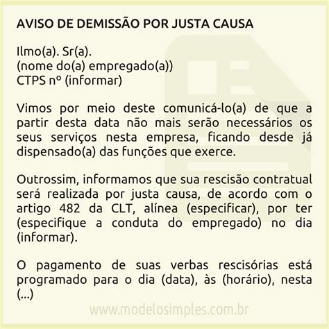 Modelo De Carta De Demissao Ambiente De Trabalho Hostil Carta De