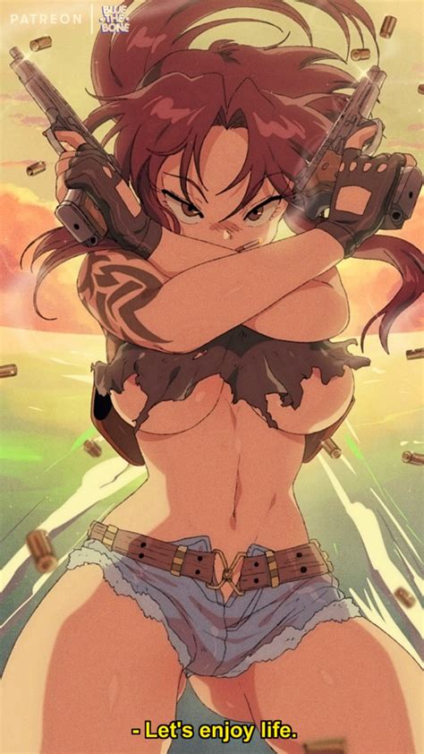 Revy Black Lagoon Drawn By Bluethebone Danbooru