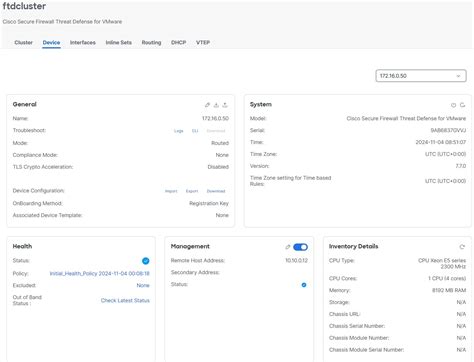 Cisco Secure Firewall Management Center Device Configuration Guide 7 7 Clustering For The