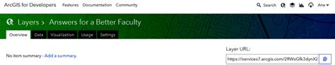 Designing The Hosted Feature Layer For Application In Arcgis For