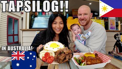 🇦🇺 Aussies Try Filipino Tapsilog And Chicken Inasal For The First Time 🇵🇭 Youtube