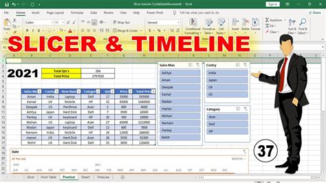 Slicer Timeline How To Use Slicer And Timeline Amazing Time Saving Tool In Excel 2019