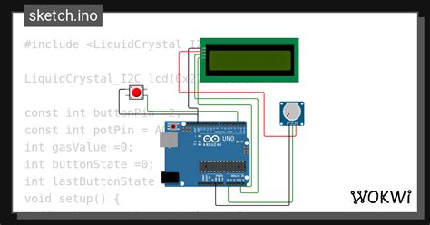 Gas Wokwi Esp32 Stm32 Arduino Simulator