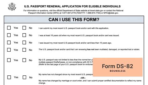 Form Ds 82 A Complete Guide To Renewing Your U S Passport Boundless