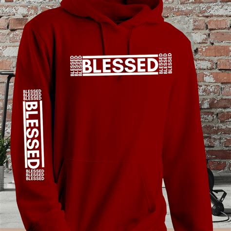 Unisex Blessed Hoodie Available In Sizes Small Med Large X Large